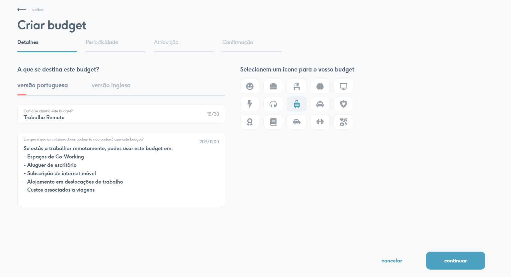 Budgets: a nova funcionalidade que traz ainda mais flexibilidade aos colaboradores | Blog Coverflex